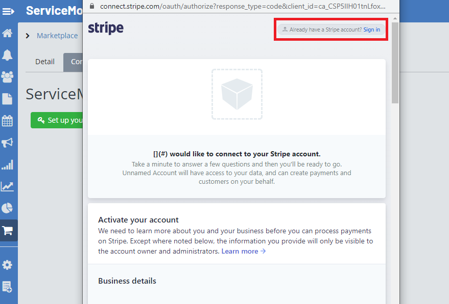 Stripe Payment Processing | ServiceMonster Help